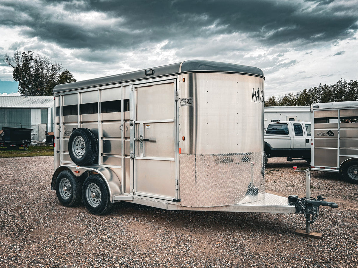 Bumper Pull Stock Trailers – Magnum Trailer Sales
