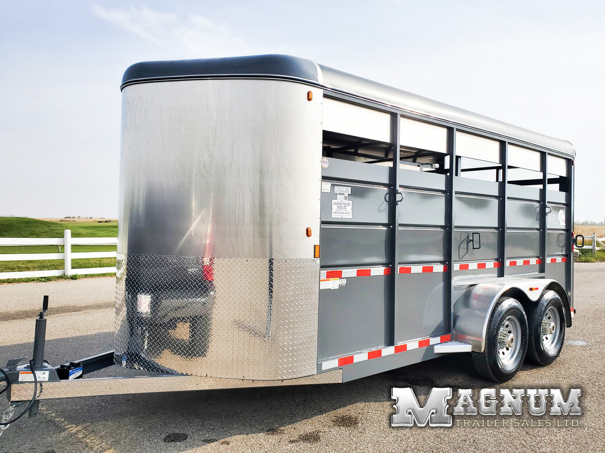 Maverick 17’ Stock Trailer Bumper Pull *Can Be Ordered* – Magnum ...