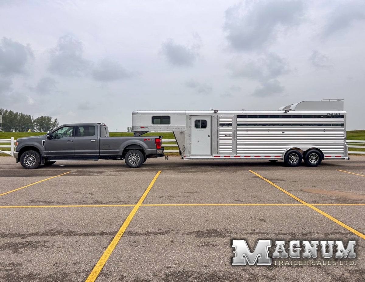 Platinum Coach "Custom" 7'6" x 24' Gooseneck 6-7 Horse Trailer C-Sport ...