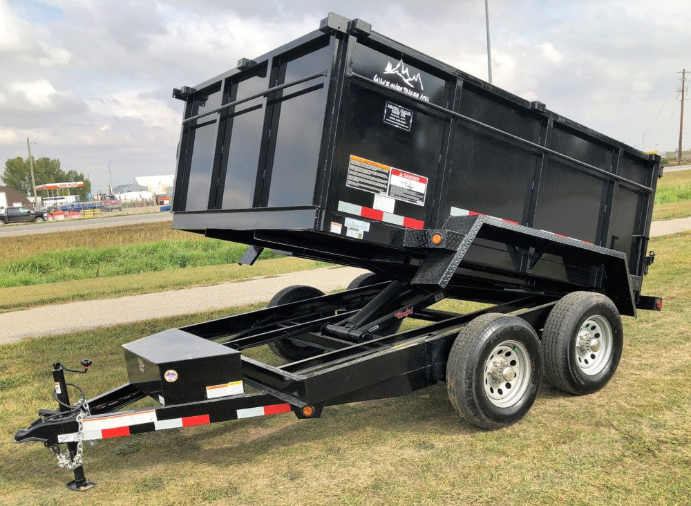 Snake River 10′ Bumper Pull Utility/Dump Trailer *Can Be Ordered ...