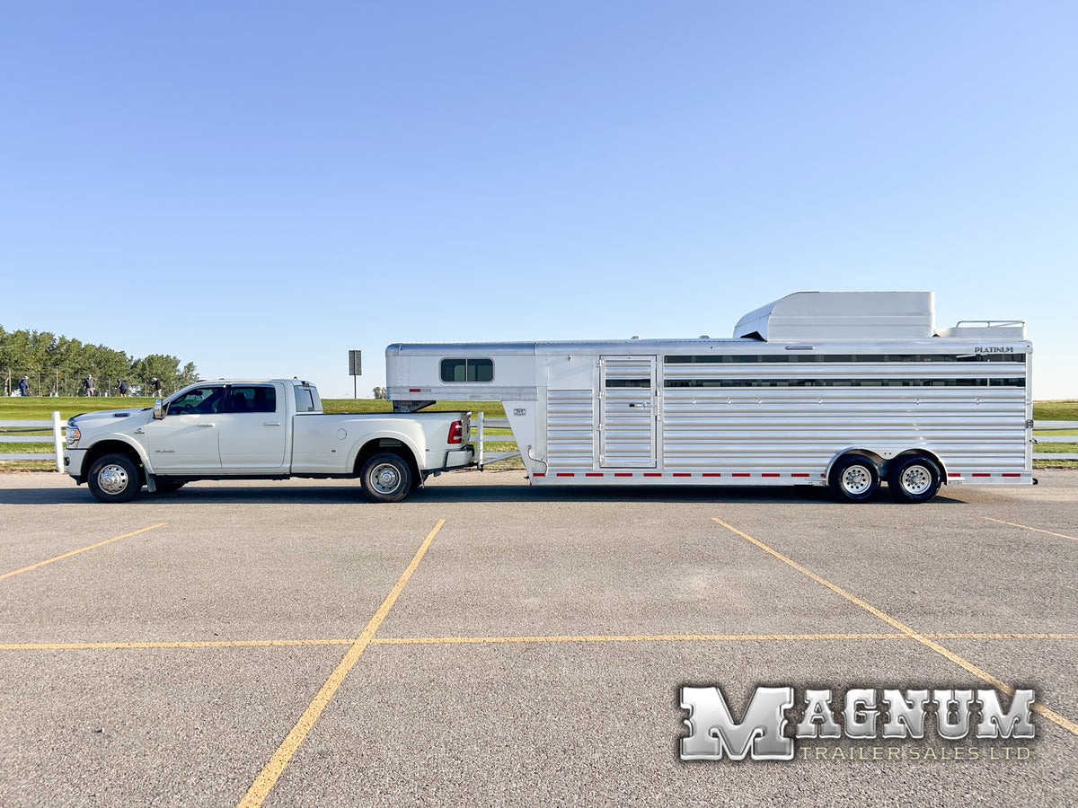 Platinum Coach 6-7 Horse Stock Combo Gooseneck Trailer *Can be Ordered ...