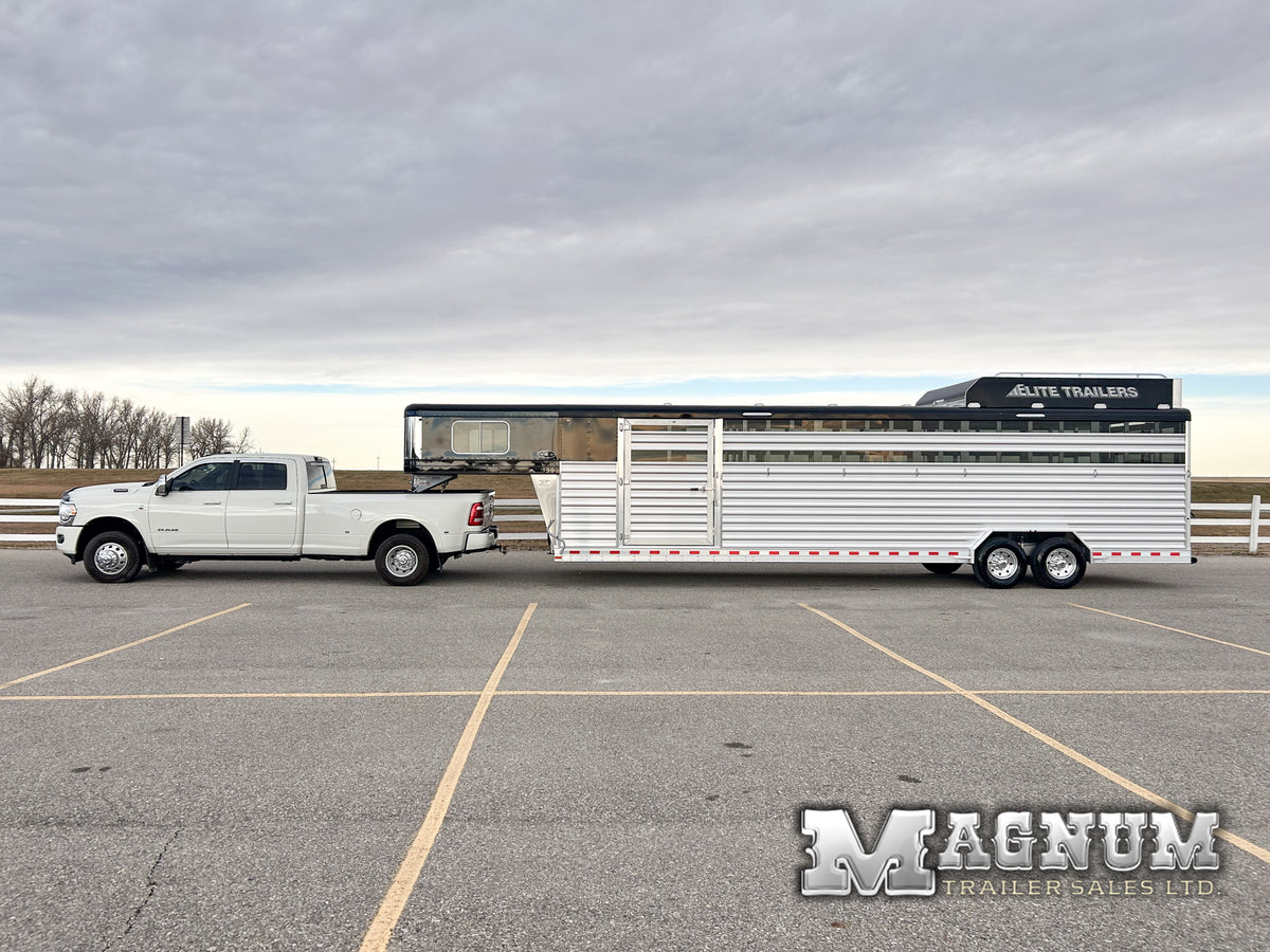 Elite Stock Combo Gooseneck Trailer *Can be Ordered* – Magnum Trailer Sales