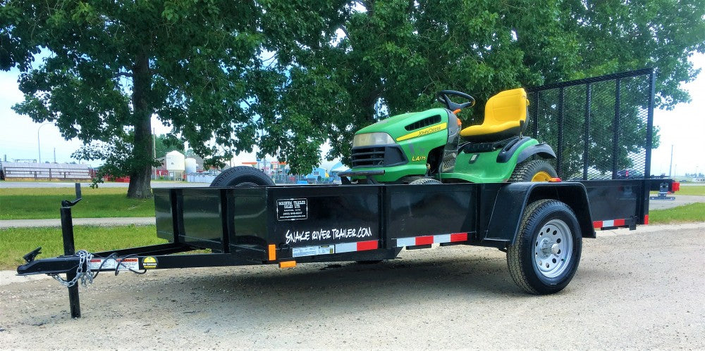 Snake River 6'x12′ Bumper Pull Flatdeck Utility Trailer *Can Be Ordere ...